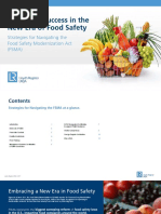 Comprehensive Food Safety Checklist | PDF | Refrigerator | Kitchen Utensil