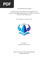 Contoh Proposal Skripsi Mini | PDF