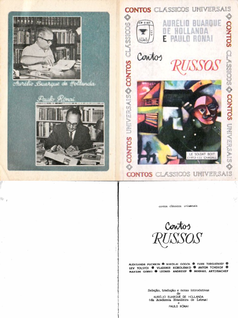 Aurélio Buarque de Holanda e Paulo Rónai - Contos Russos-Ediouro (1966) PDF | PDF