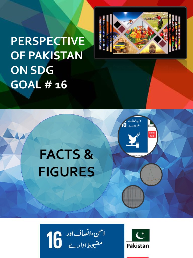 Perspective of Pakistan On SDG Goal 16 | PDF | Social Science