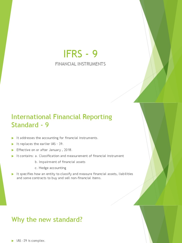 Ifrs - 9 | PDF | International Financial Reporting Standards | Income ...