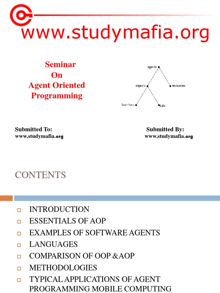 Cse Agent Oriented Programming | PDF | Object Oriented Programming | Programming Language