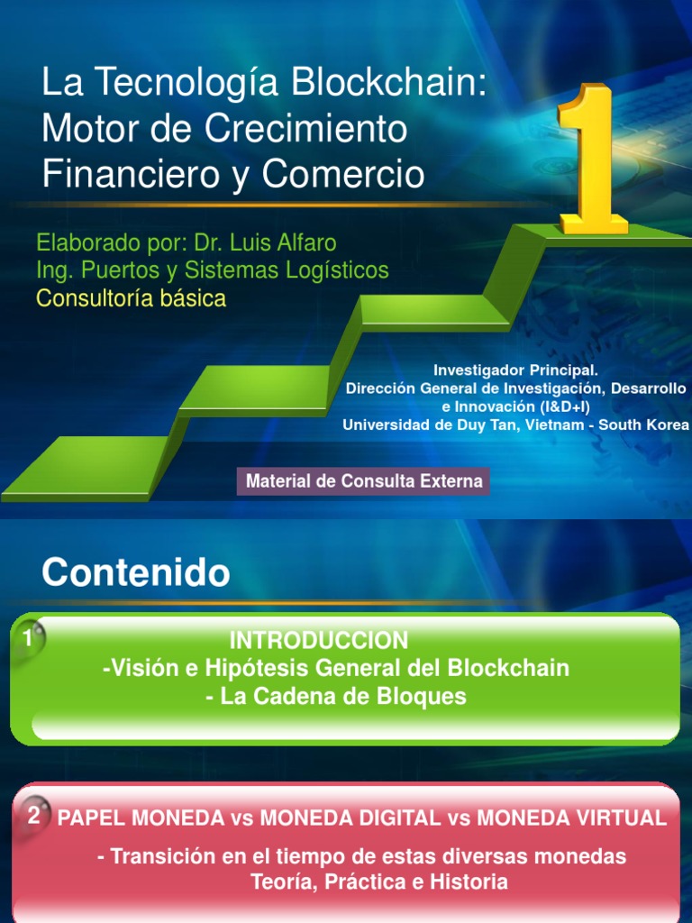 La Tecnología Blockchain: Motor de Crecimiento Financiero y Comercio ...