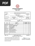 BSC Marksheet 3RD Year | PDF | Vocational Education | Academic Degree