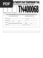 Temporary Tag Generator - 3 | PDF | Automotive Technologies | Transport ...