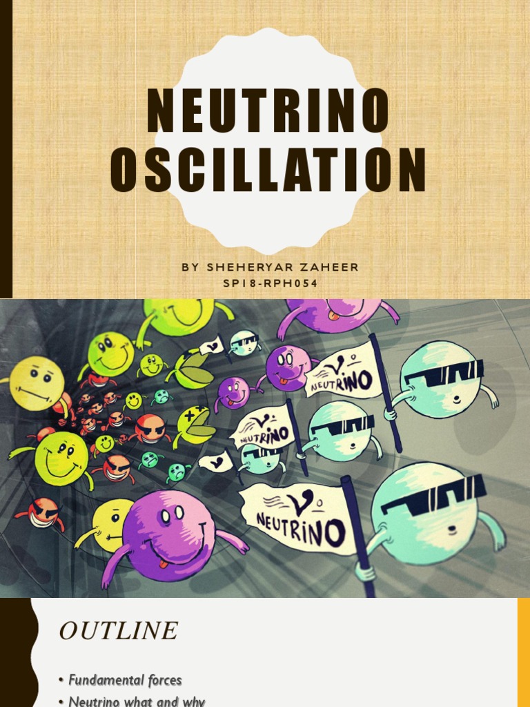 Neutrino Oscillation Explained | PDF | Neutrino | Nuclear Physics