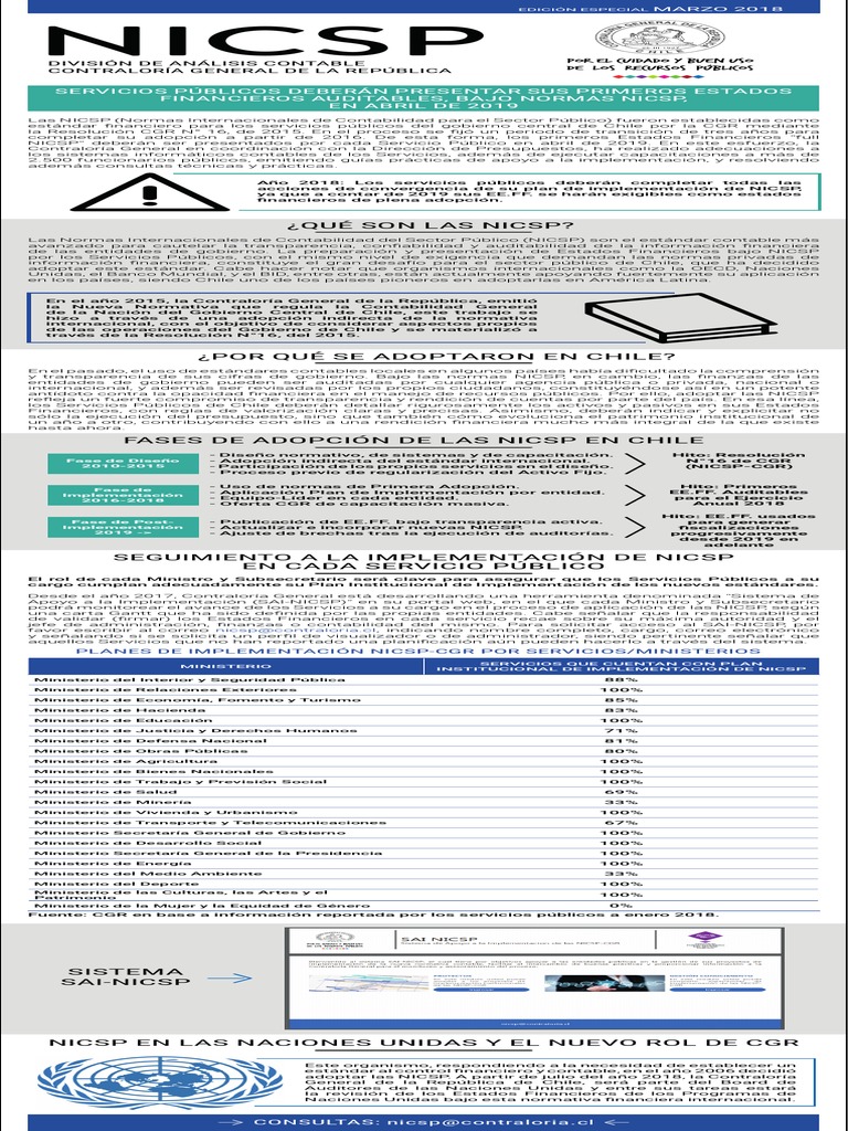 Boletín NICSP | PDF | Contabilidad | Chile