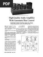 Hi Fi Audio Amplifiers | PDF | Amplifier | Distortion