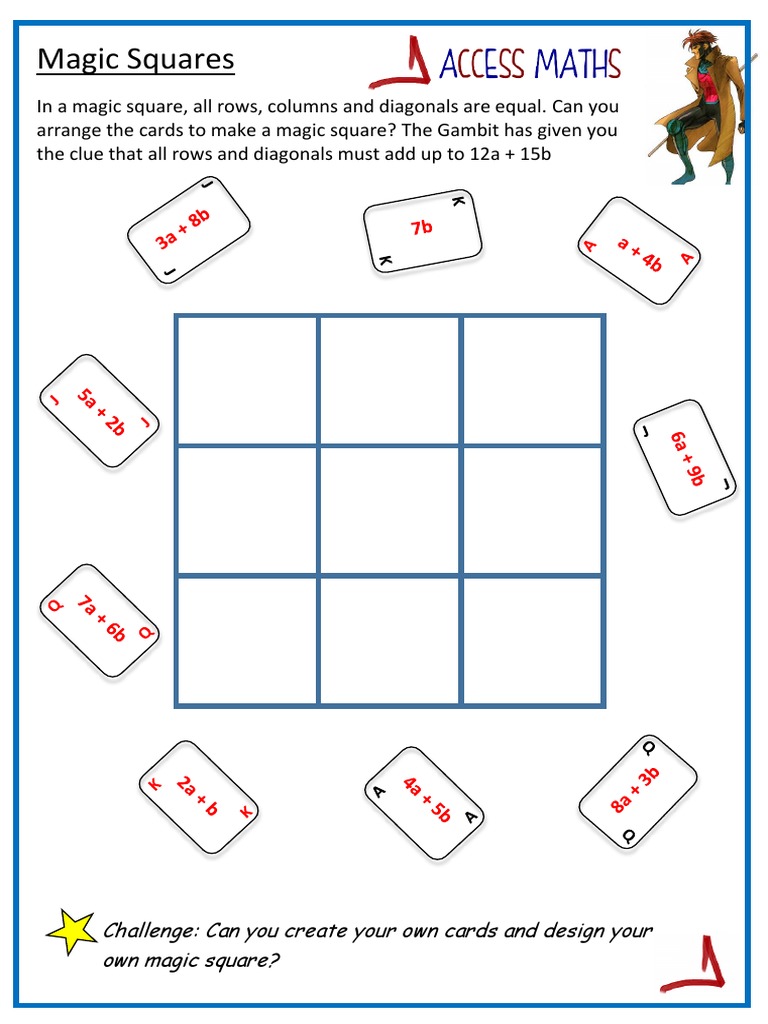 Designing Your Own Magic Square | PDF