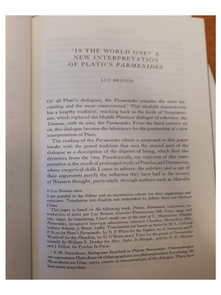 Brisson, Luc - Is The World One (Compressed) PDF | PDF