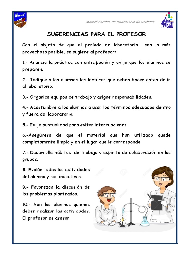 Manual Laboratorio Quimica | PDF | Laboratorios | Quemar Manual Laboratorio Quimica | PDF | Laboratorios | Quemar