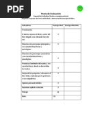 Pauta de Evaluación Del Trabajo Realizado en Clases | PDF