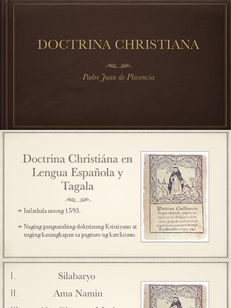 Doctrina Christiana | PDF