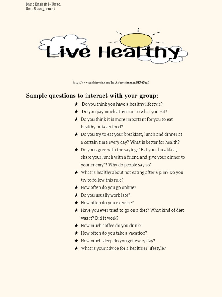 Sample Questions To Interact With Your Group | PDF