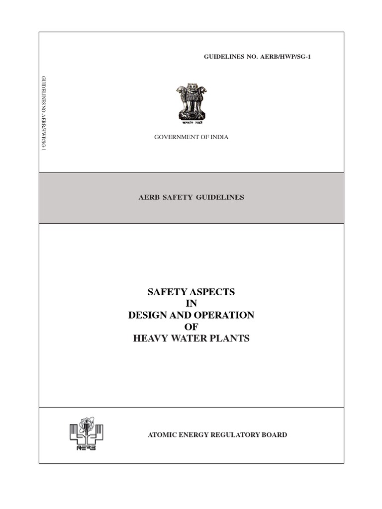 AERB Safety Guidelines | Download Free PDF | Ammonia | Nuclear Power