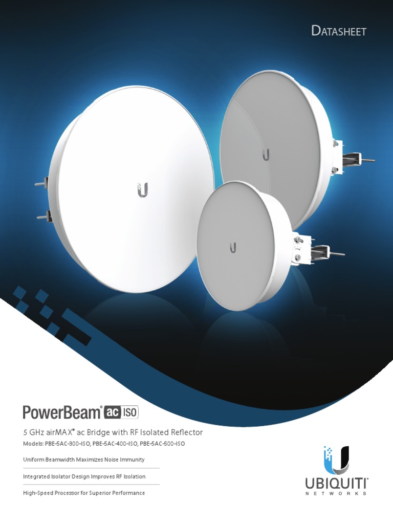 PowerBeam Ac ISO DS Full | PDF | Voice Over Ip | Radio