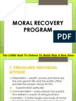 Values Restoration Program Overview | PDF | Religious Behaviour And ...