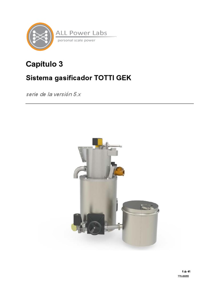 Introducing The GEK Gasifier Systems - Rev3 | PDF | Hidrógeno | Química