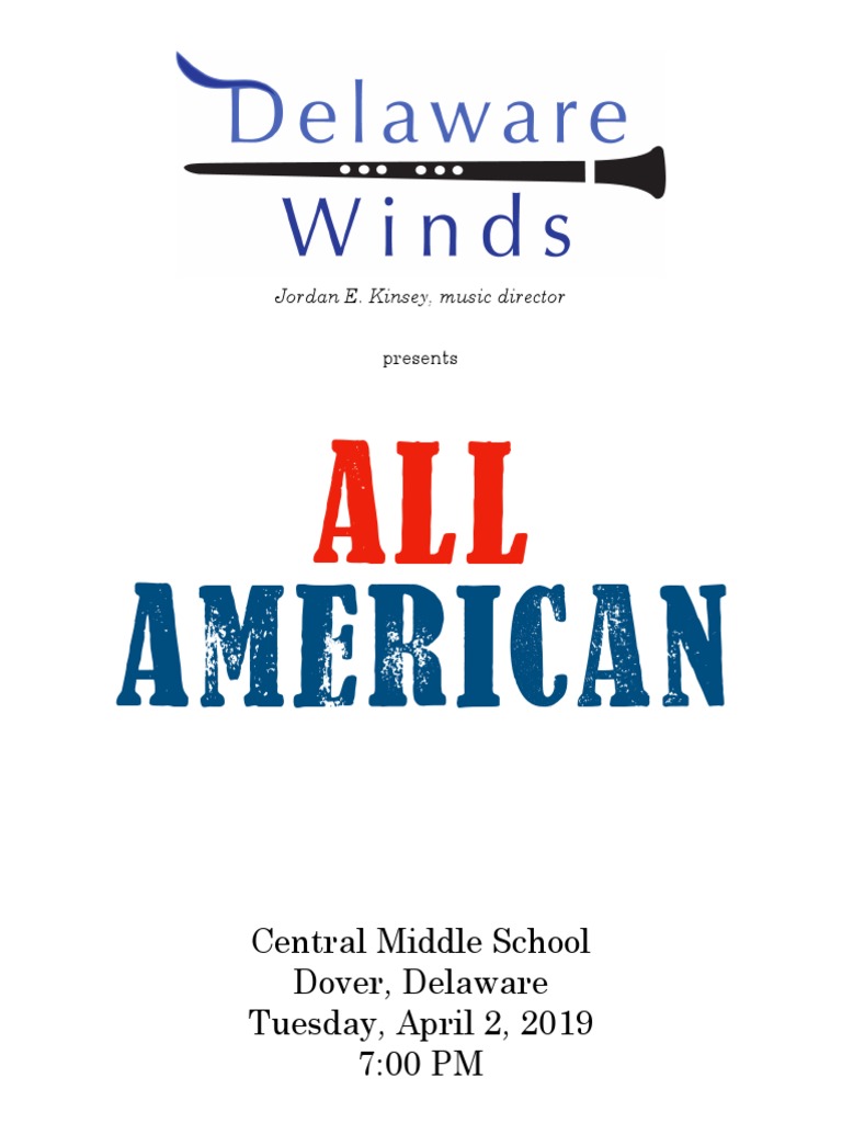 Spring 2019 Concert Program | PDF | Entertainment (General) | Jazz Music