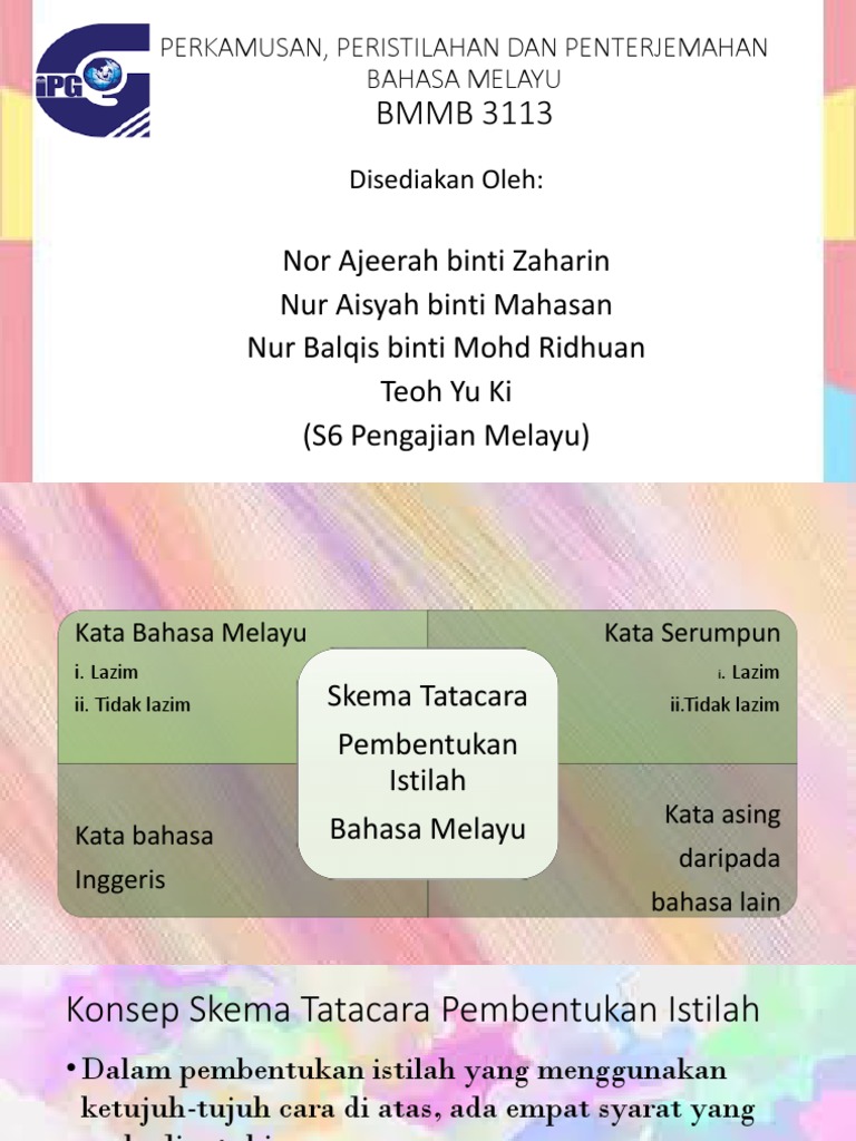 Pembentangan PN Hamidah Kump 6 | PDF