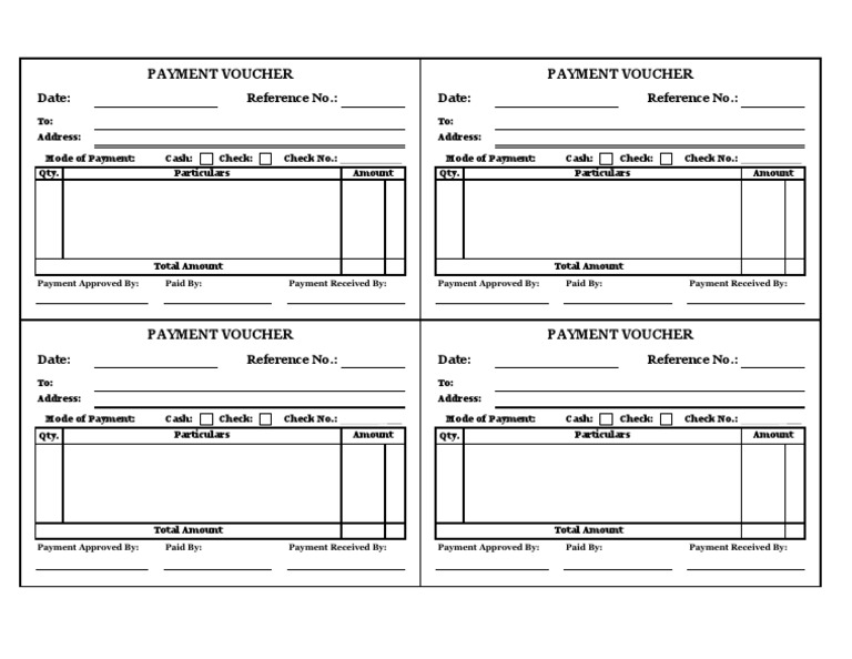 Payment Voucher | PDF