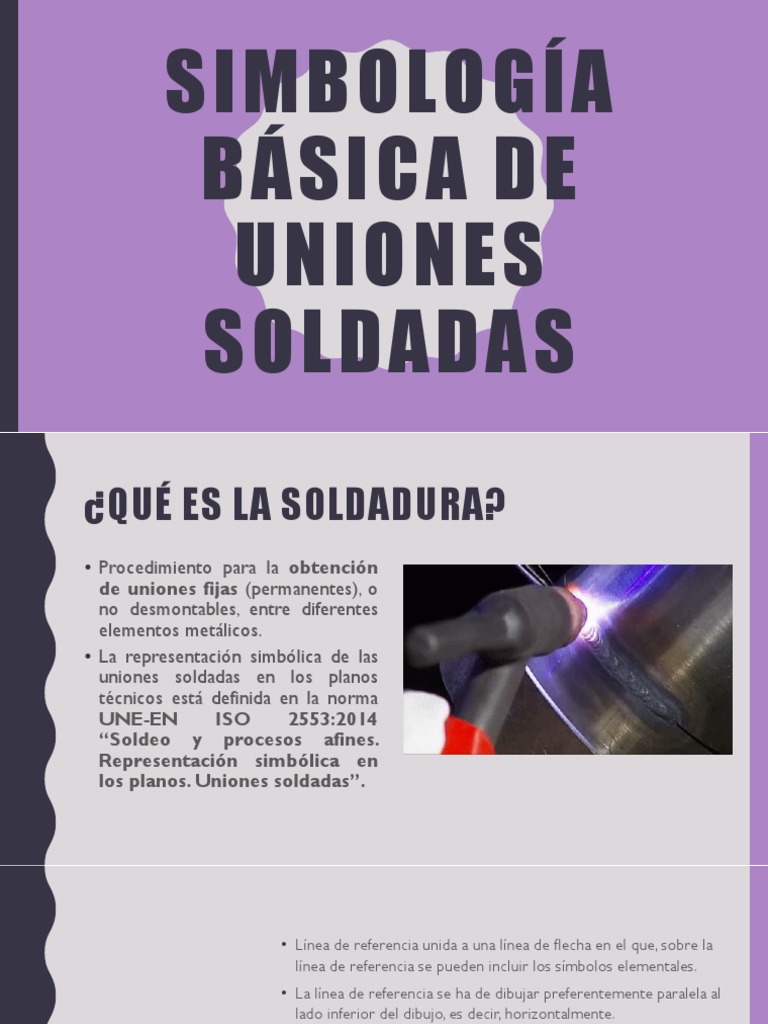 Símbolos de Uniones Soldadas | PDF | Dimensión | Soldadura