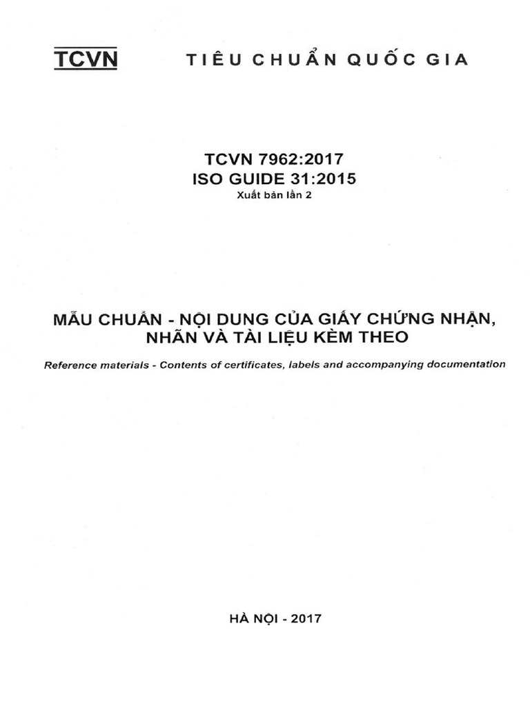 (BS ISO GUIDE 80) - Guidance For In-House Production of Reference ...