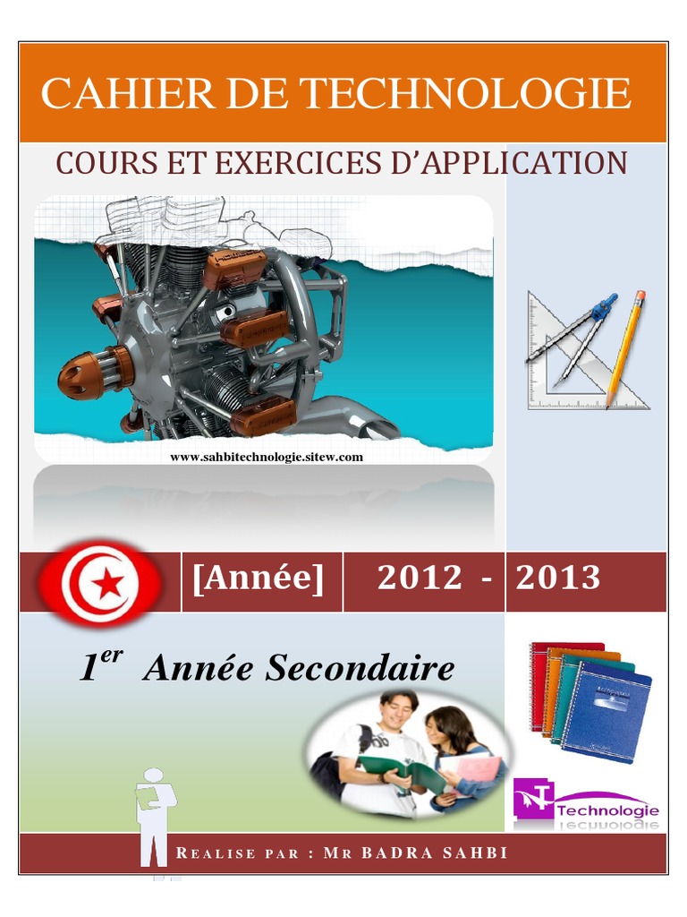 Cahier de Technologie PDF | PDF | Automatisation | Ingénierie mécanique