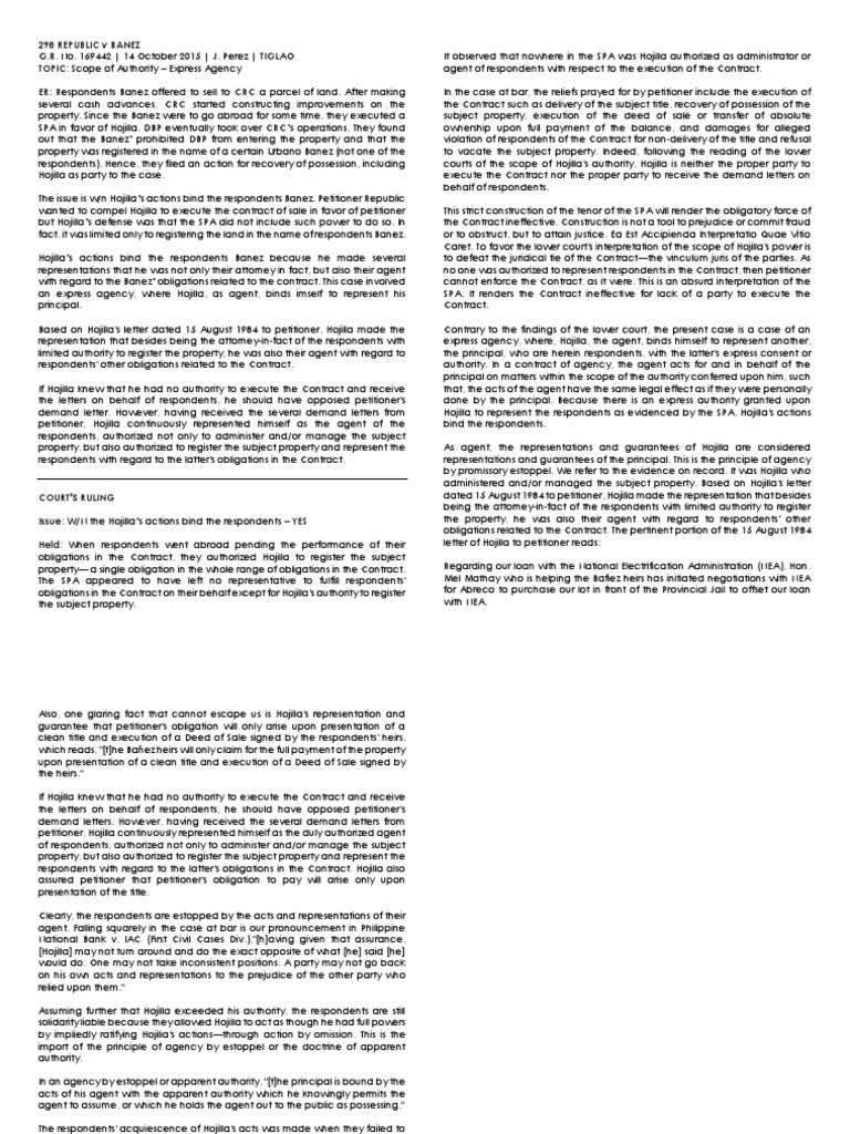 Digest | PDF | Legal Concepts | Law And Economics