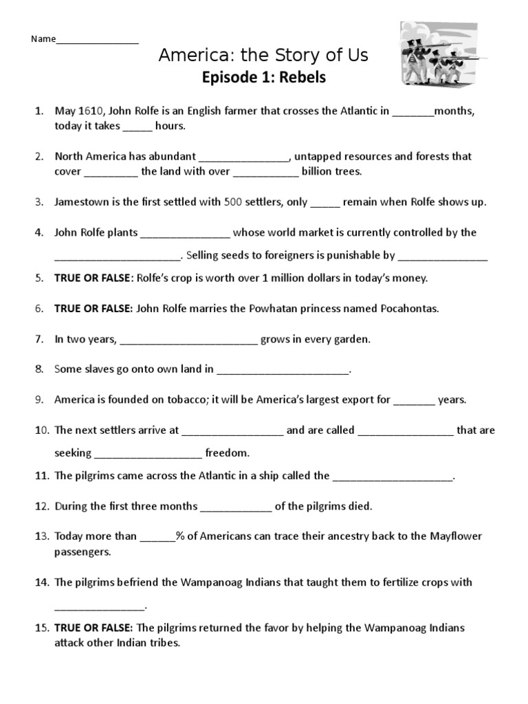 America The Story of Us Episode1 Ws | PDF | Thirteen Colonies | British ...