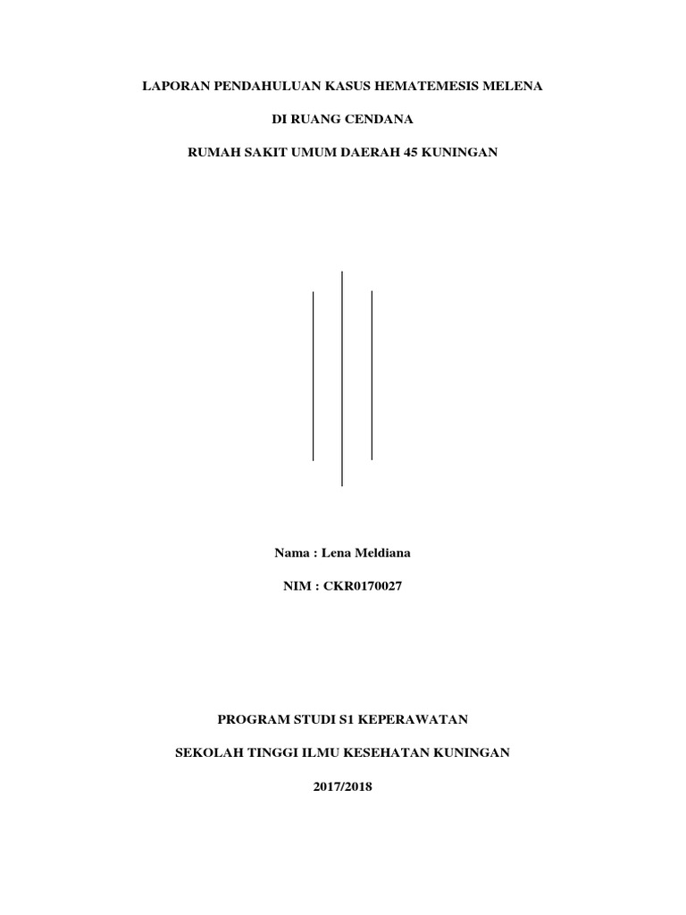 LP Hematemesis Melena | PDF