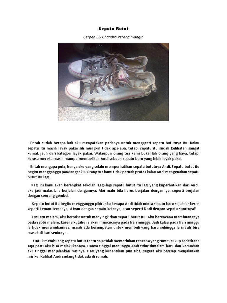 Sepatu Butut | PDF