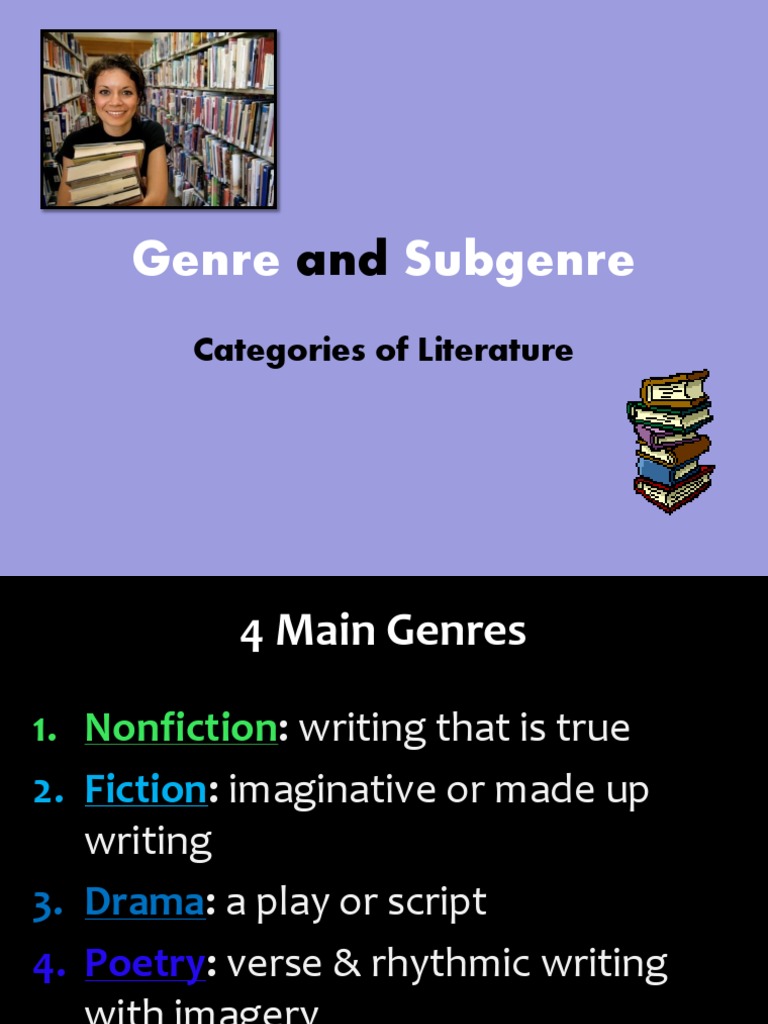 Overview of Literary Genres and Subgenres | PDF | Narrative | Genre