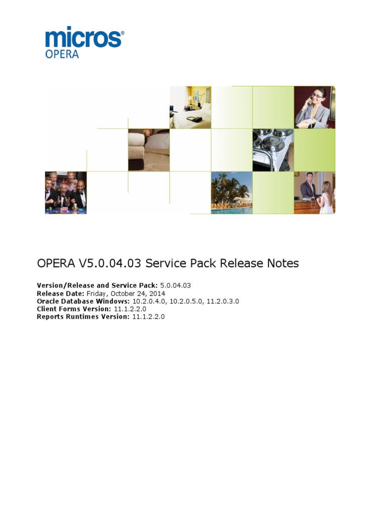 pms opera_5_04_03_ manual.pdf | Credit Card | Business Intelligence