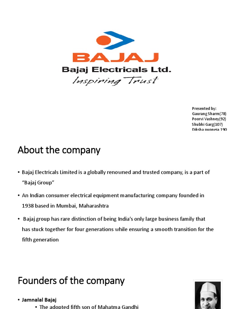 Bajaj Electricals | PDF | Fiscal Policy | Monetary Policy