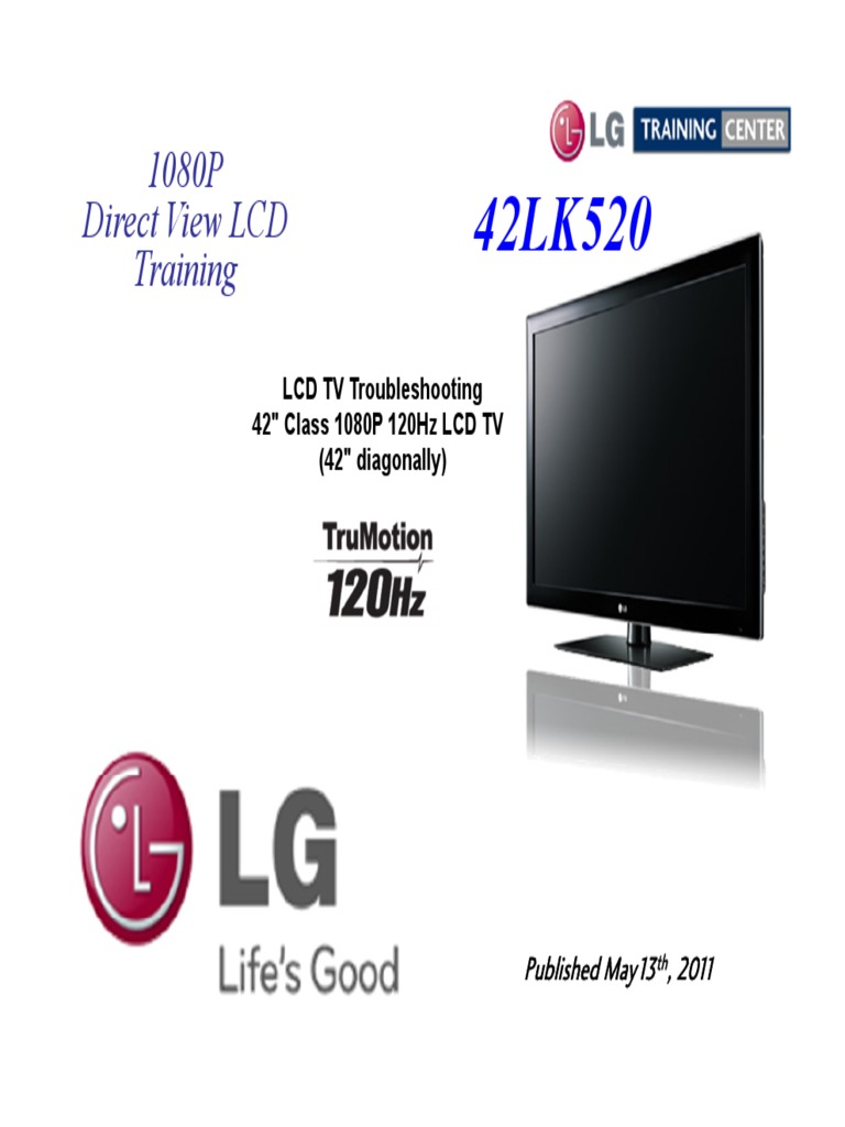 LK 520 - LG - Training Manual | PDF | High Definition Television ...