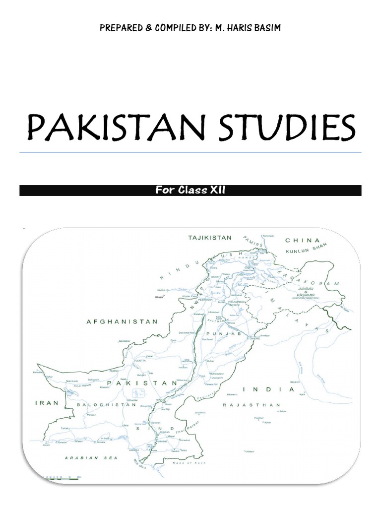 Xii Pakistan Studies Notes English PDF | PDF | Muhammad Ali Jinnah ...