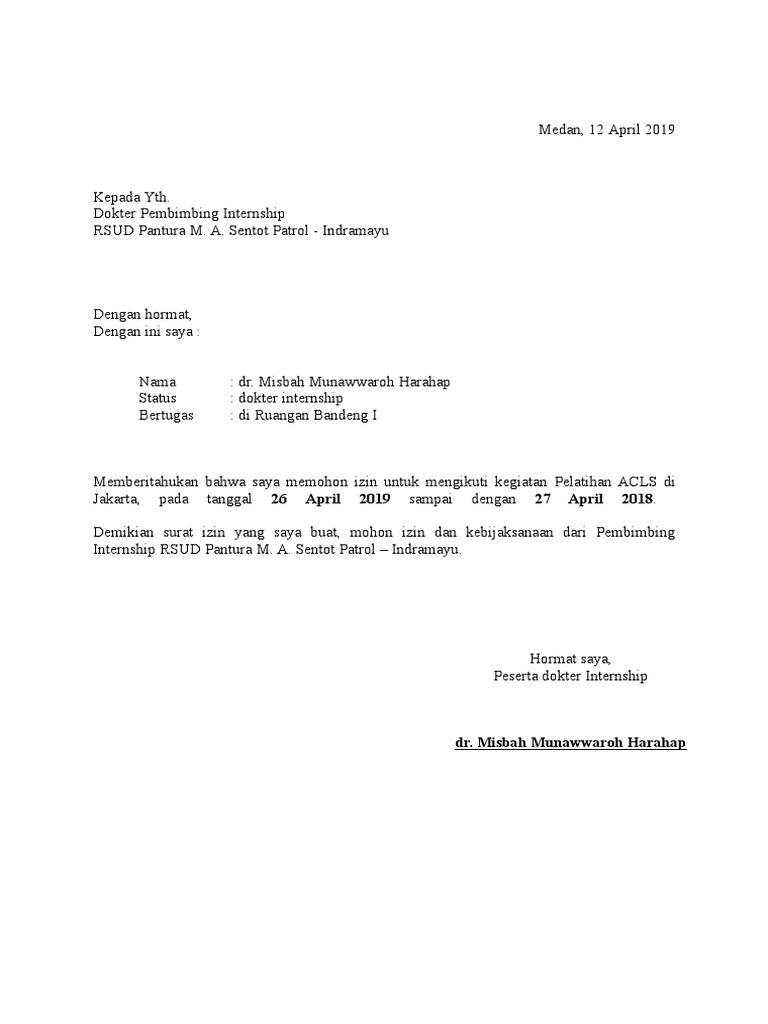 Surat Surat Penting | PDF