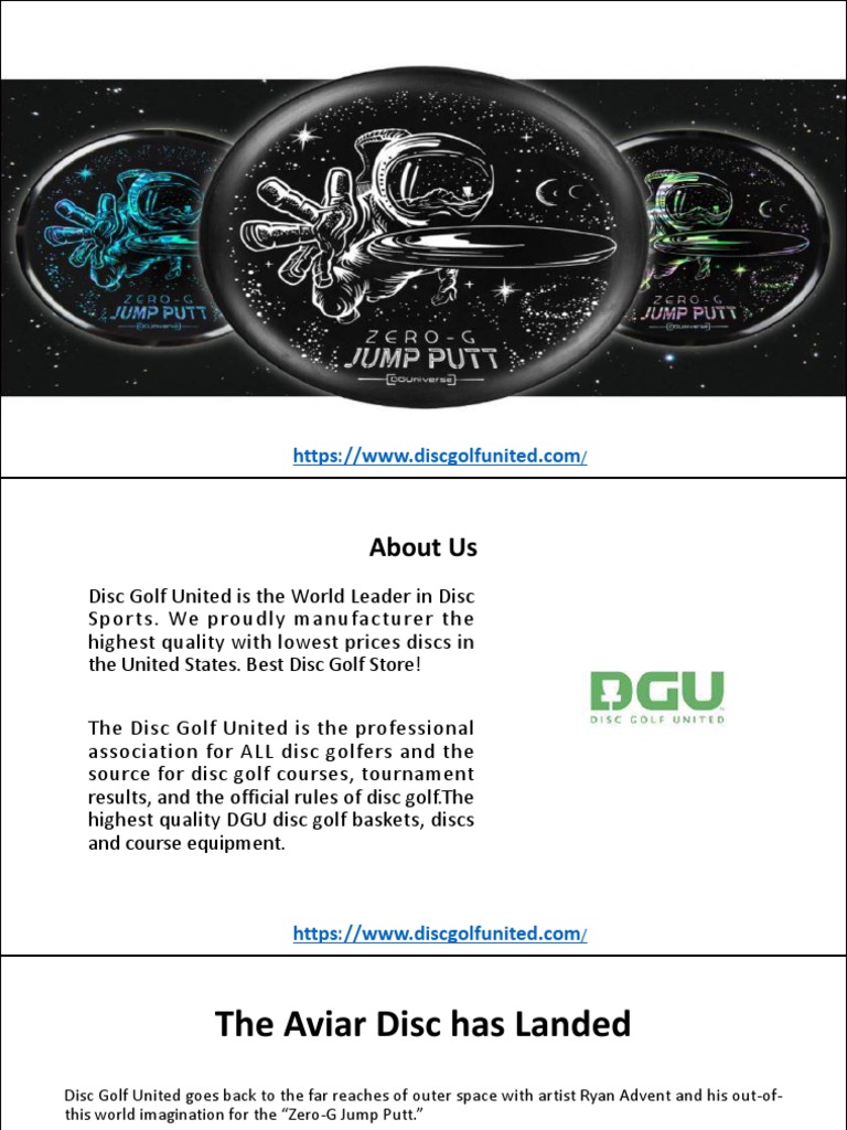 The Aviar Disc Has Landed | PDF | Outer Space | Precision Sports