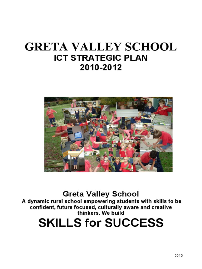 ICT Strat Plan 2010 - 2012 | PDF | Educational Technology | Teachers