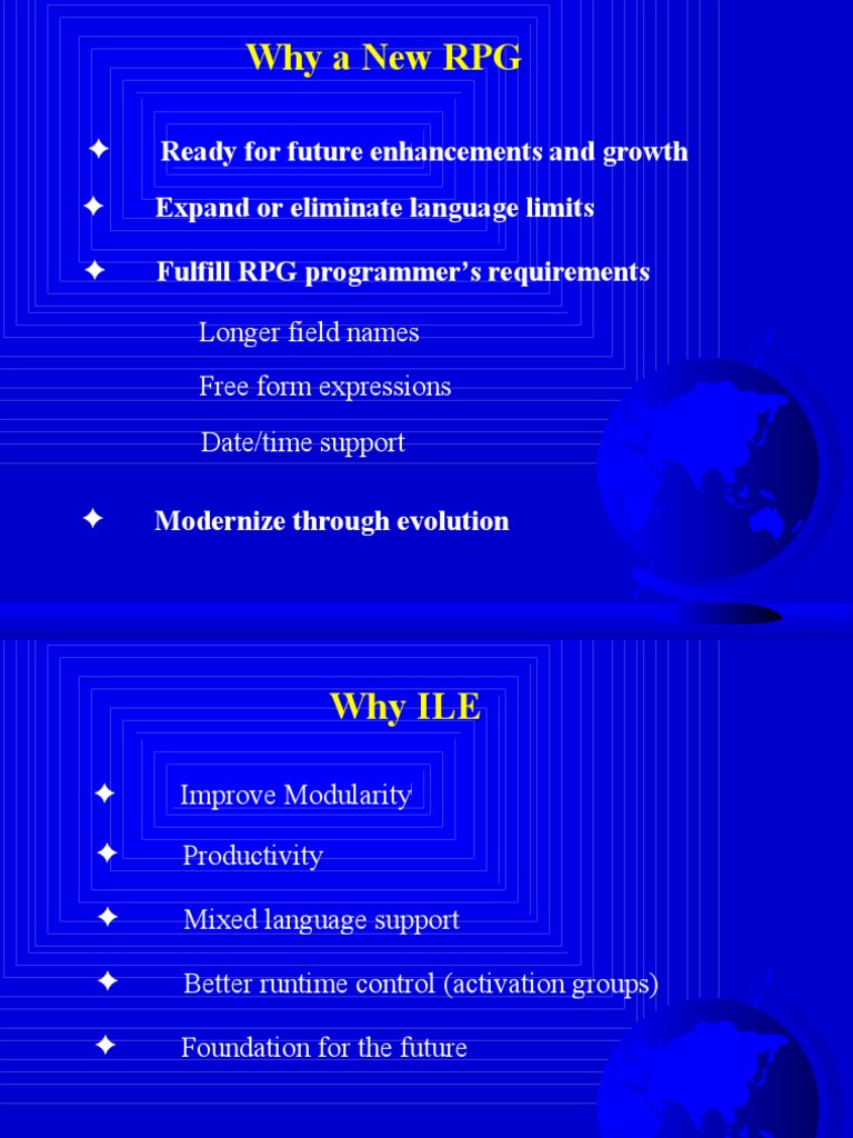 ILE Concepts - Bin | PDF | Ibm Rpg | Subroutine