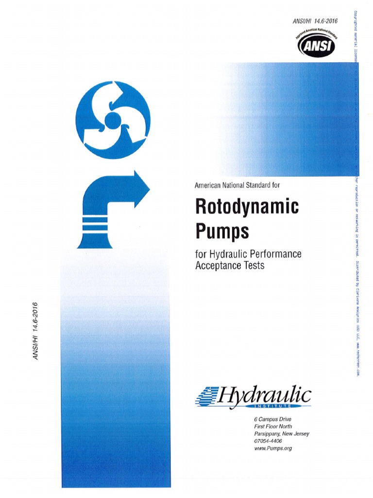 Ansi Hi 14.6 - 2016 PDF | PDF