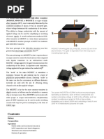 Cheat Sheet | Field Effect Transistor | Mosfet