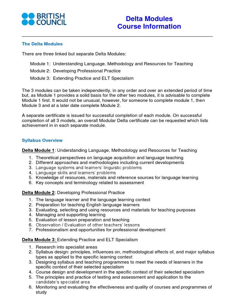 Warsaw Delta Course Details | PDF | Cognitive Science | Communication