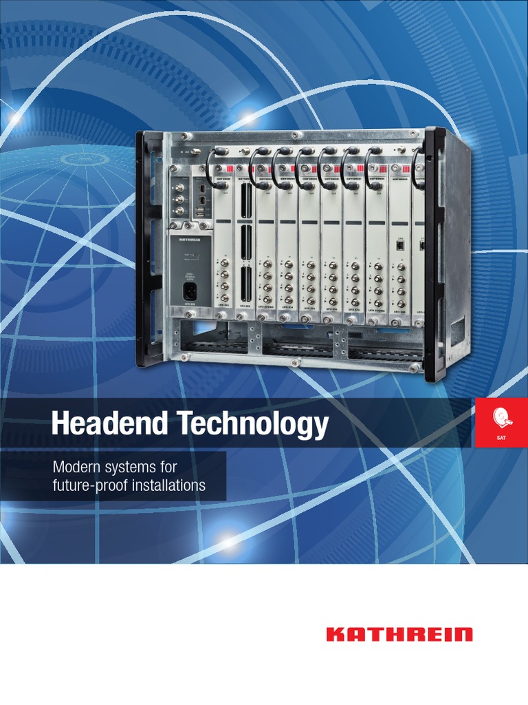 Headend Technology 2017 PDF | PDF | Cable Television | Broadband