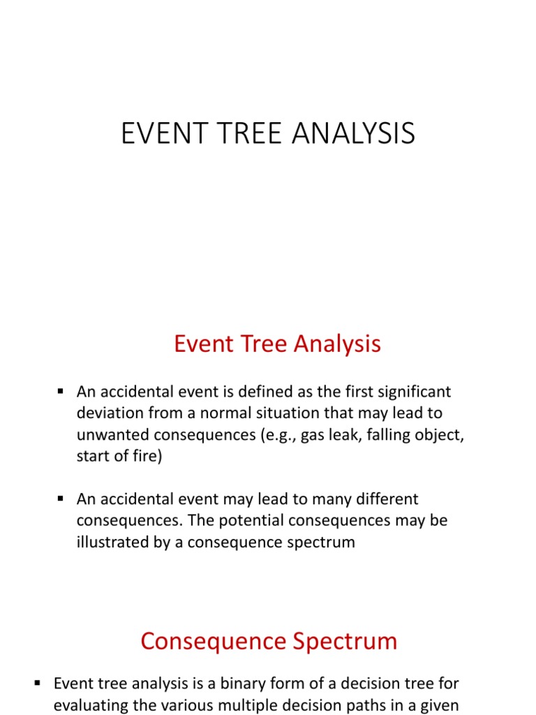 Event Tree Analysis Part 1 | PDF | Cognitive Science