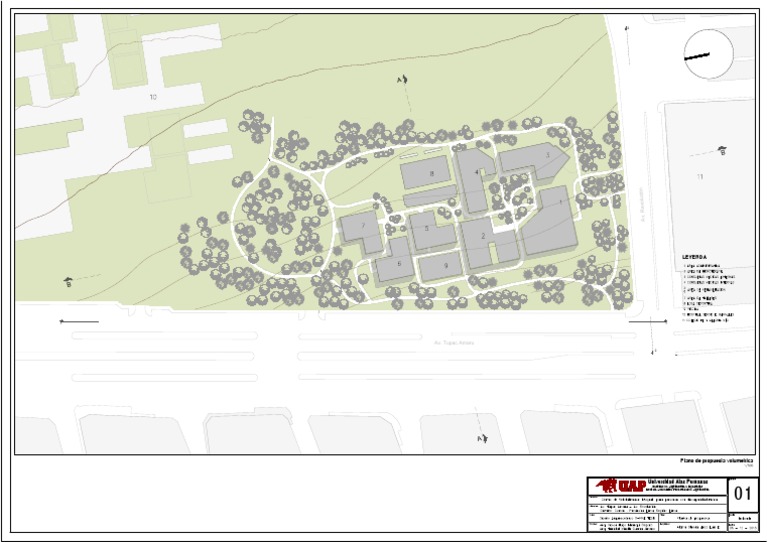 Lamina 1 Plot Plan Dax | PDF