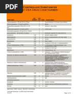 Controlled Substances List | PDF | Medicinal Chemistry | Pharmaceutical ...