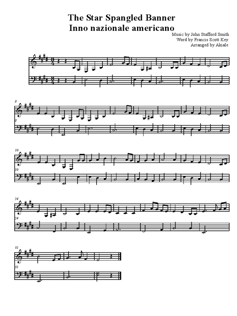 Inno Americano | PDF