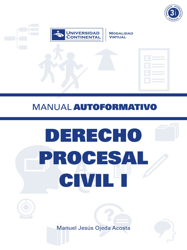 A0130 Derecho Procesal Civil I MAU01 PDF | PDF | Ley procesal | Demanda judicial